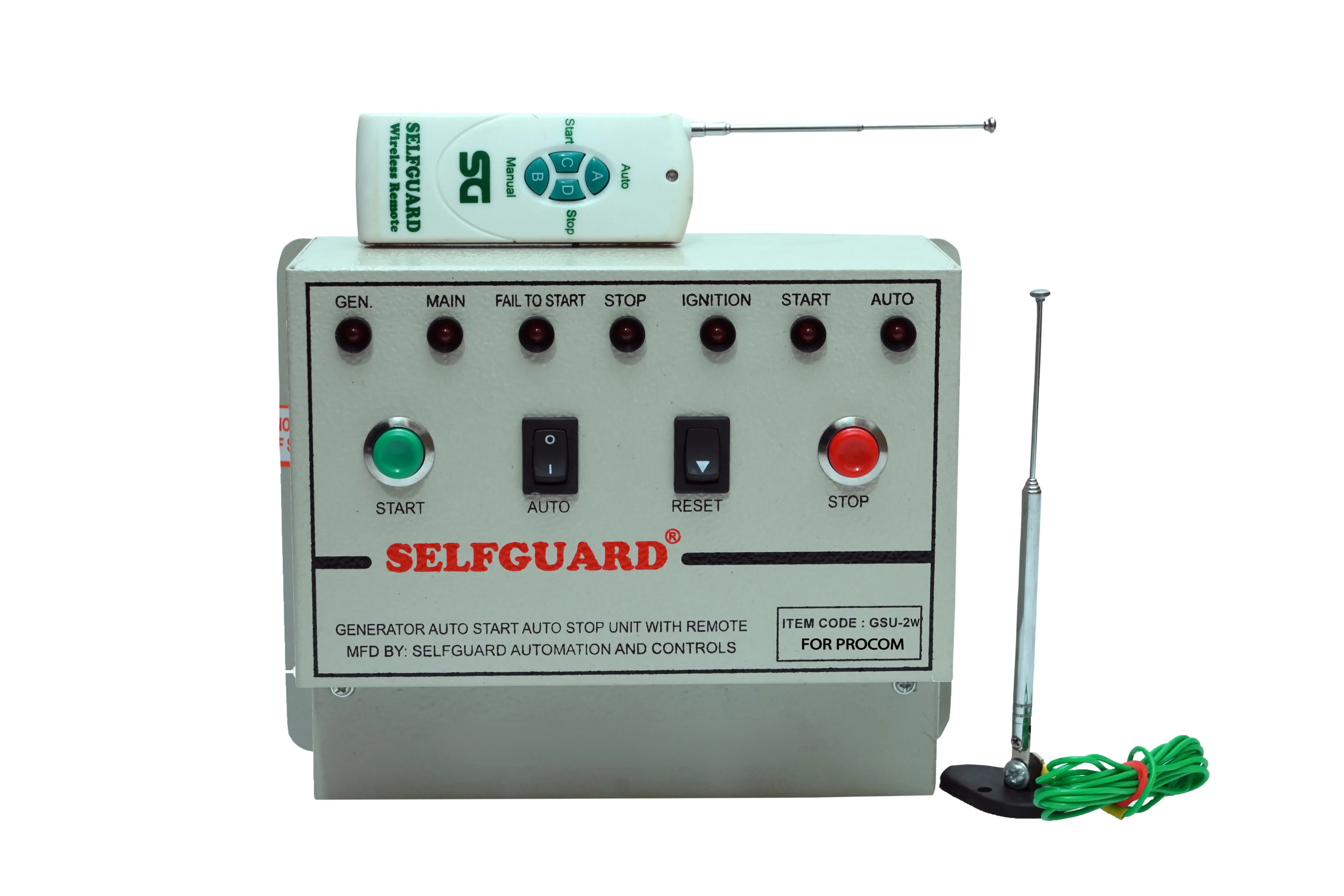 Generator Auto Start Auto Stop Unit | With Wireless Remote